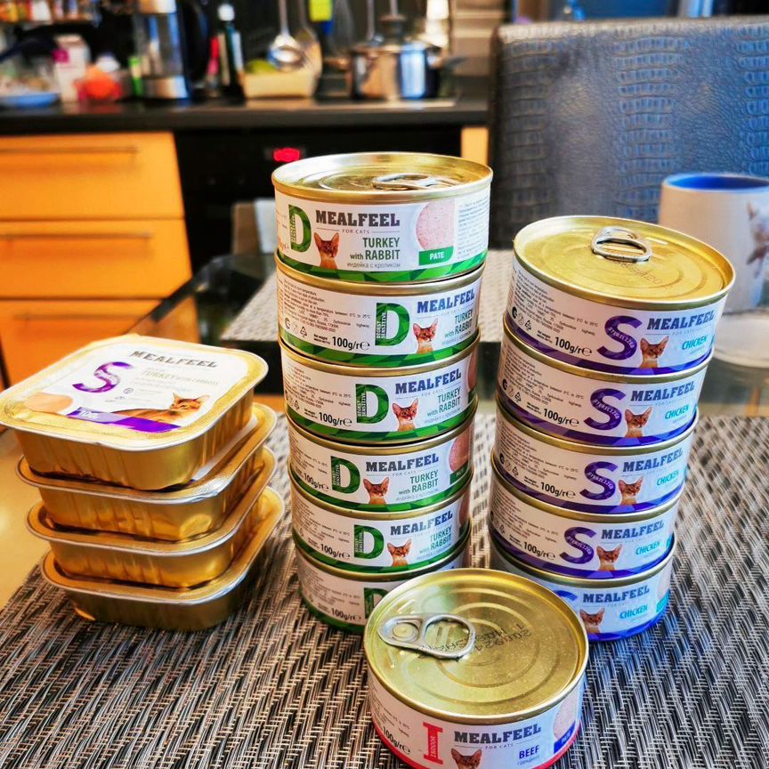 Паштет для кошек Mealfeel