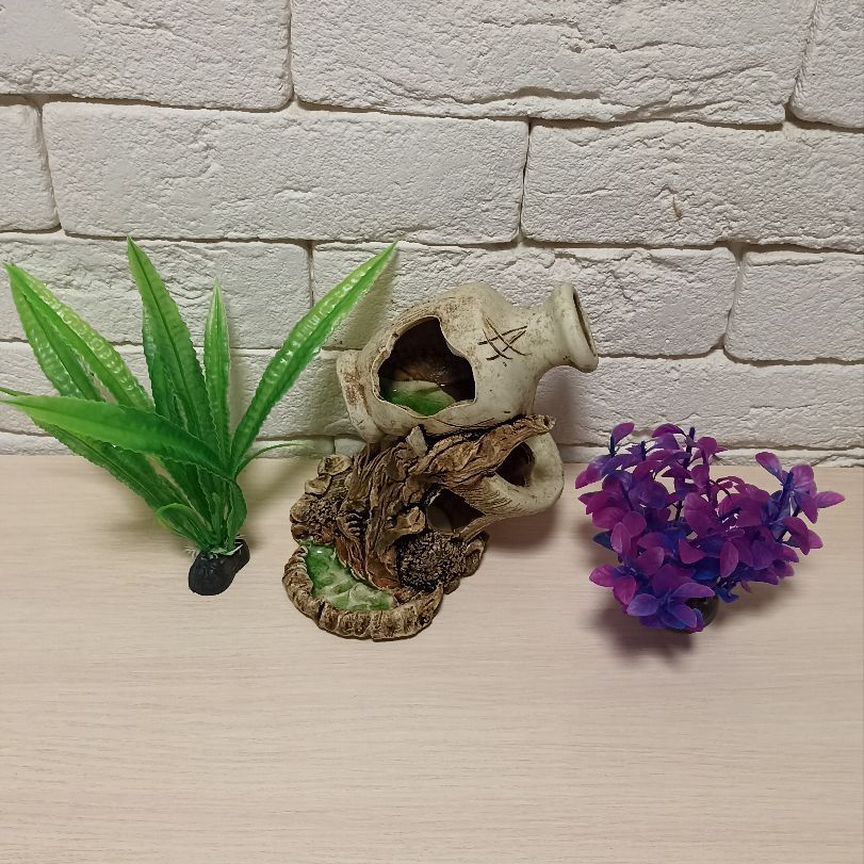 Декорации искусственные для аквариума