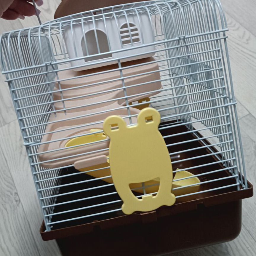 Клетка для грызунов новая и прогулочный шар