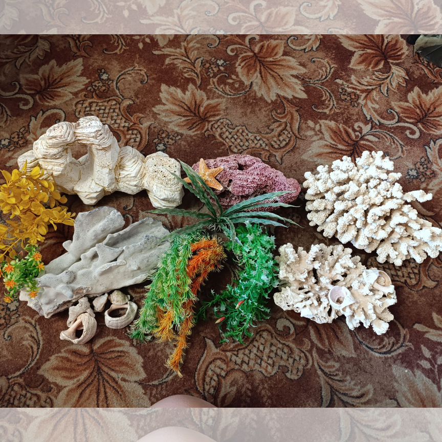 Декор для большого аквариума
