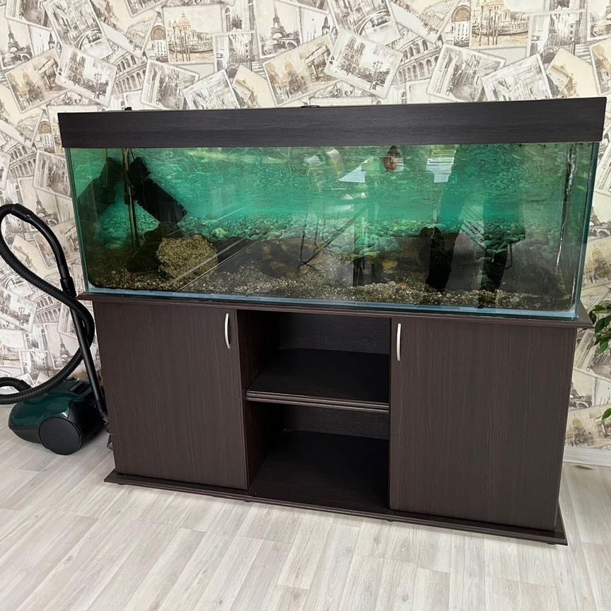 Аквариум с тумбой 400 литров