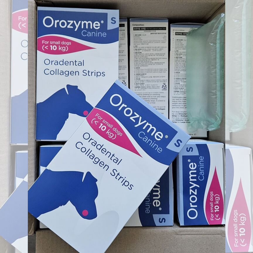 Orozyme Canine S — для чистки зубов собак