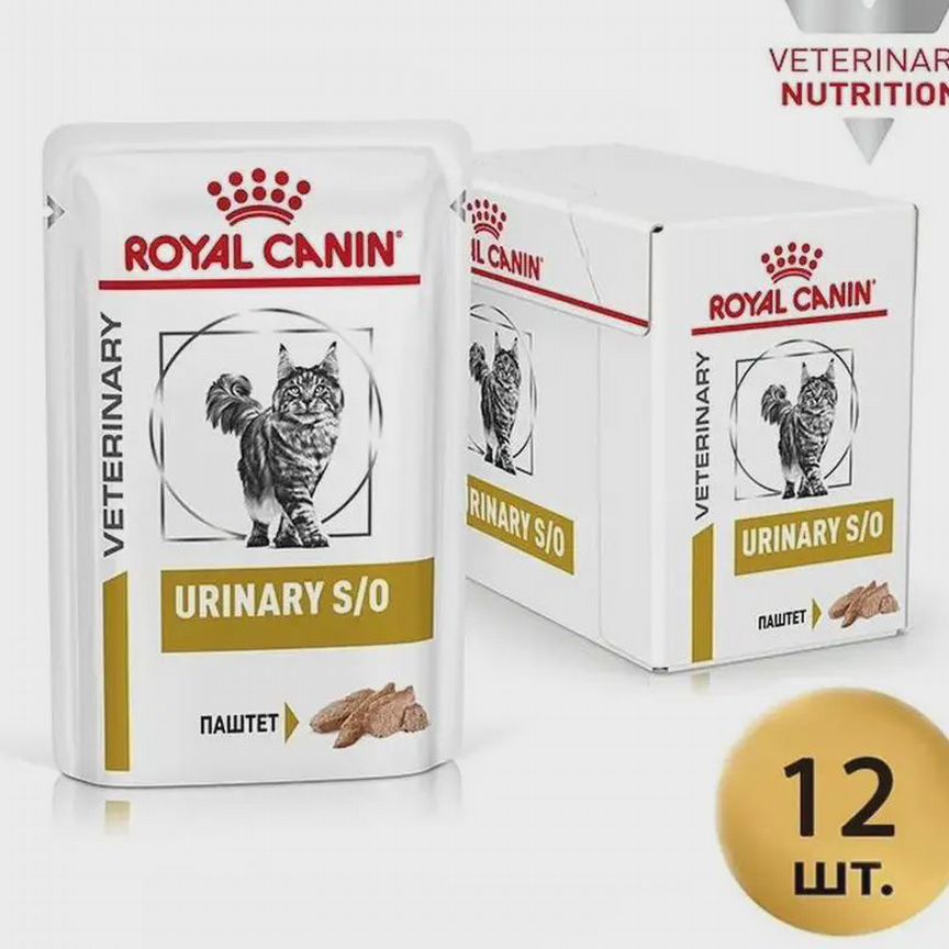 Urinary S/O паштет 12 шт. по 85 г
