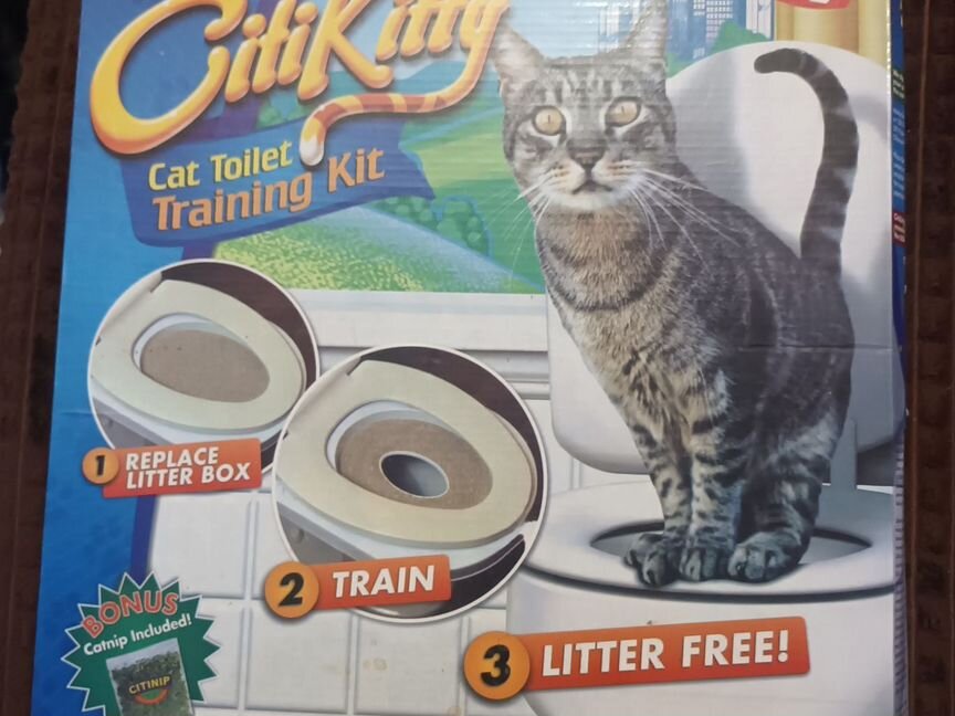 Система приучения кошек к унитазу