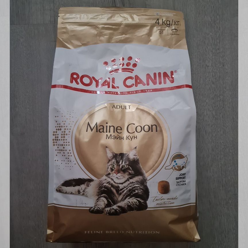 Royal canin Maine Coon Adult 4 кг