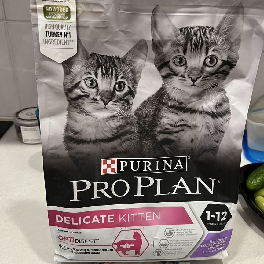 Purina pro plan для котят