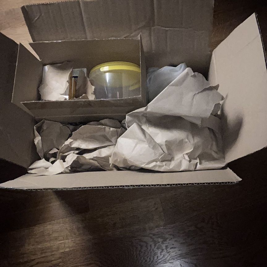 Коробка для аквариума вещи