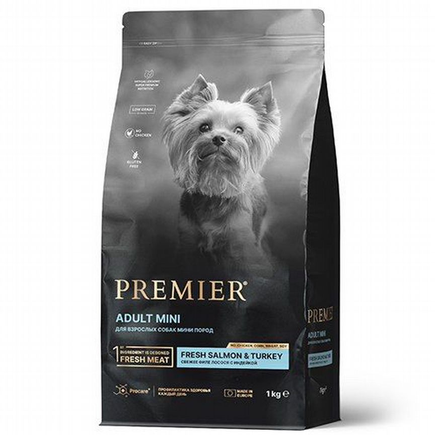 Корм для собак premier adult mini