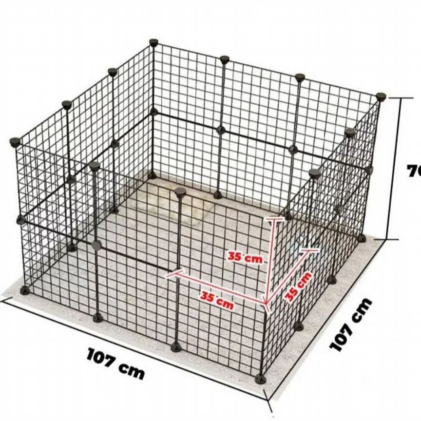 Вольер для домашних животных 24 секции