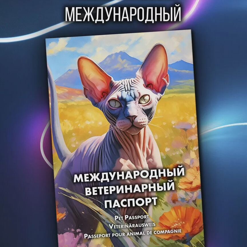 Ветеринарный паспорт для кошек и собак