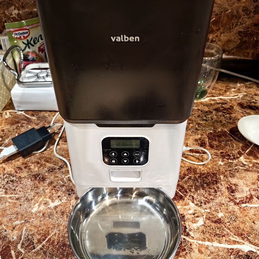 Автоматическая кормушка для кошек и собак, Valben