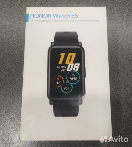 Honor Watch ES Black купить в Санкт-Петербурге | Личные вещи | Авито