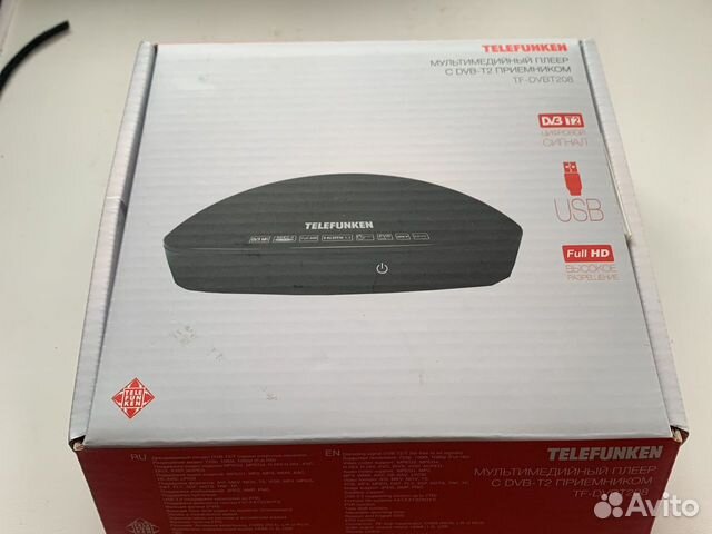Мультимедийный плеер с DVB-T2 приемником.TF-dvbt20 купить в Видном ...