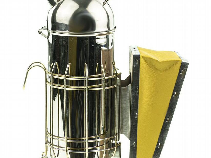 Дымарь пчеловода Н290 D105 (нж.,мех кожзам желт)