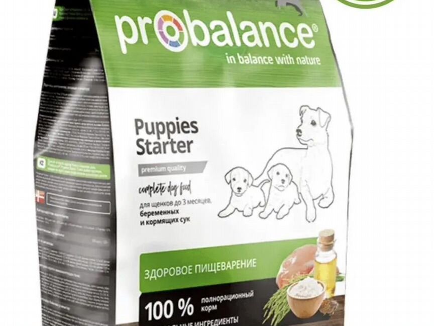 Корм для собак probalance starter