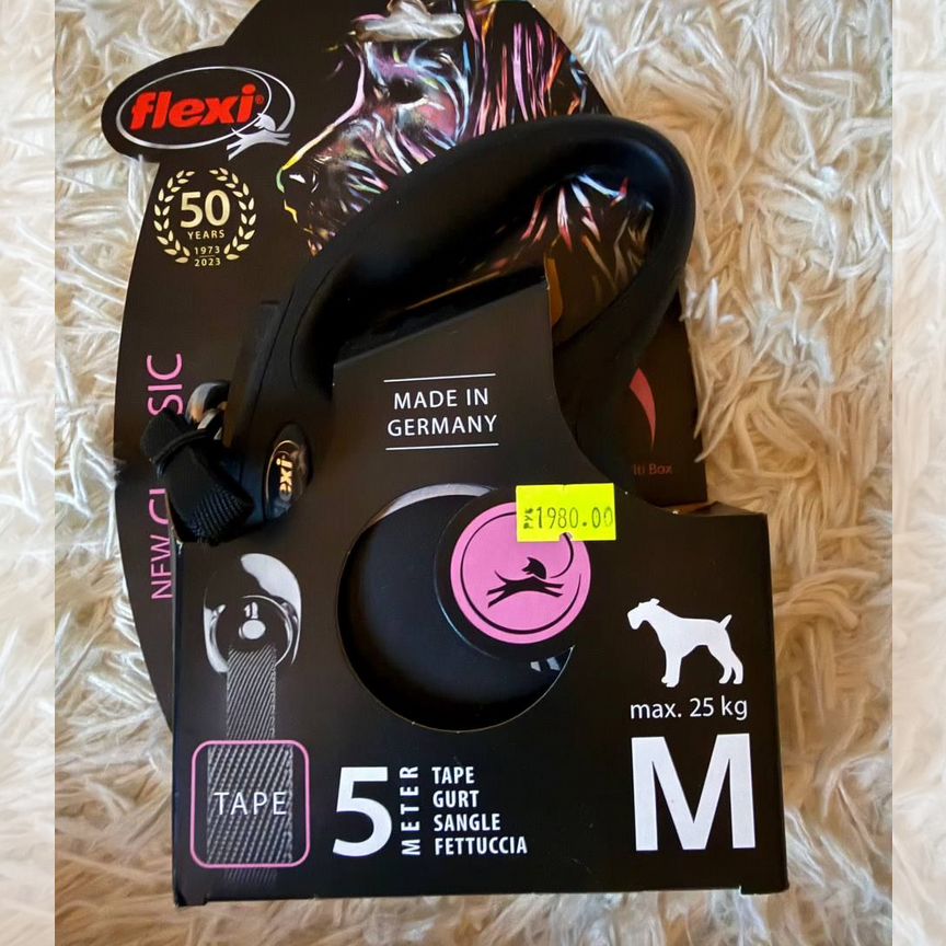 Поводок рулетка для собак flexi