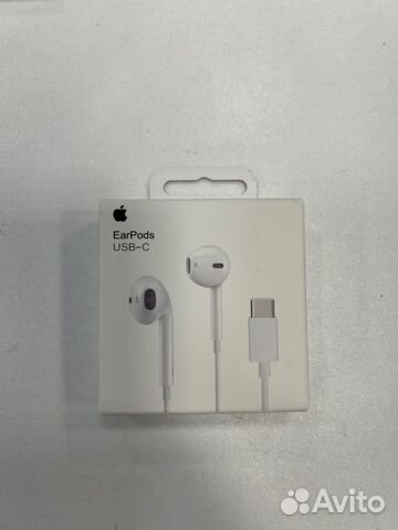 Наушники apple Earpods type c купить в Москве по низкой цене с ...