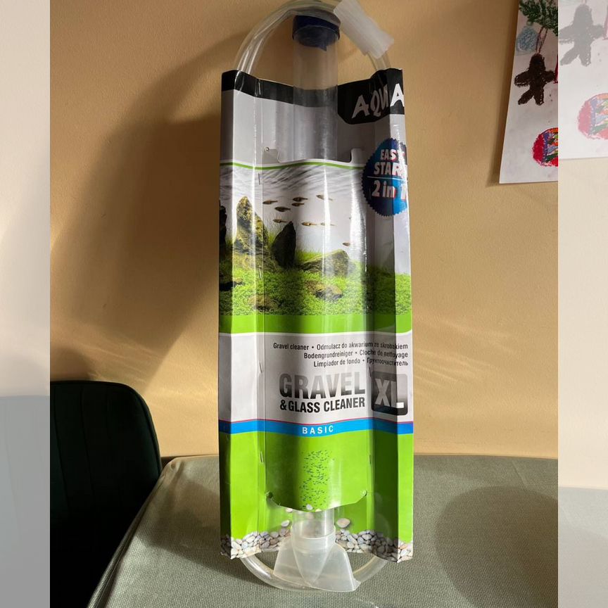 Грунтоочиститель Aquael gravel XL прозрачный