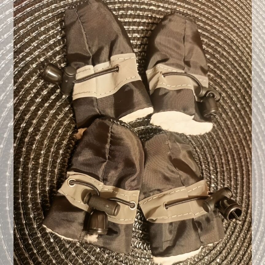 Ботинки зимние для собак