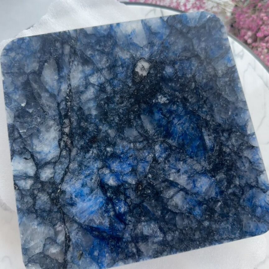 20*20 см кварцит cristallo blue