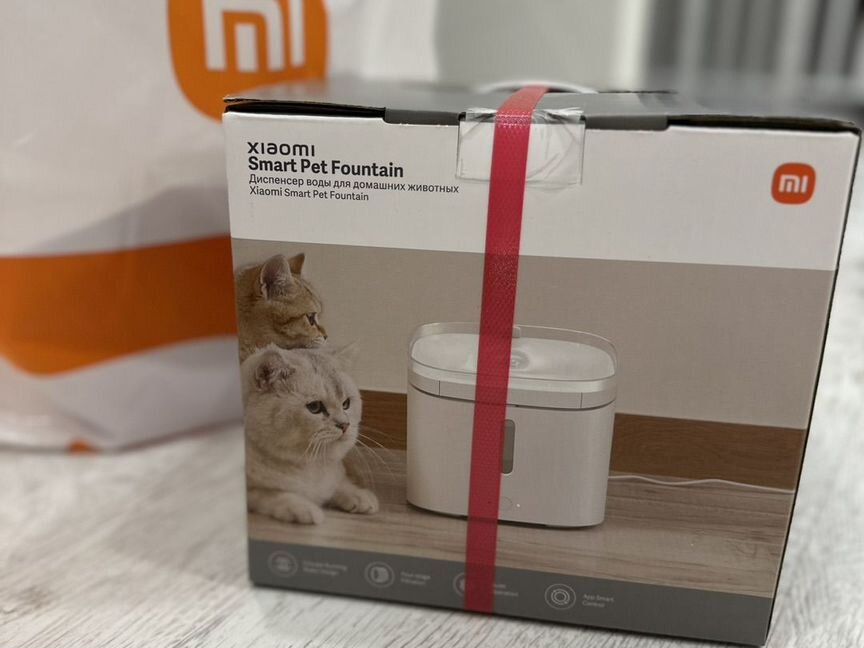 Xiaomi Фонтан поилка для кошек и собак