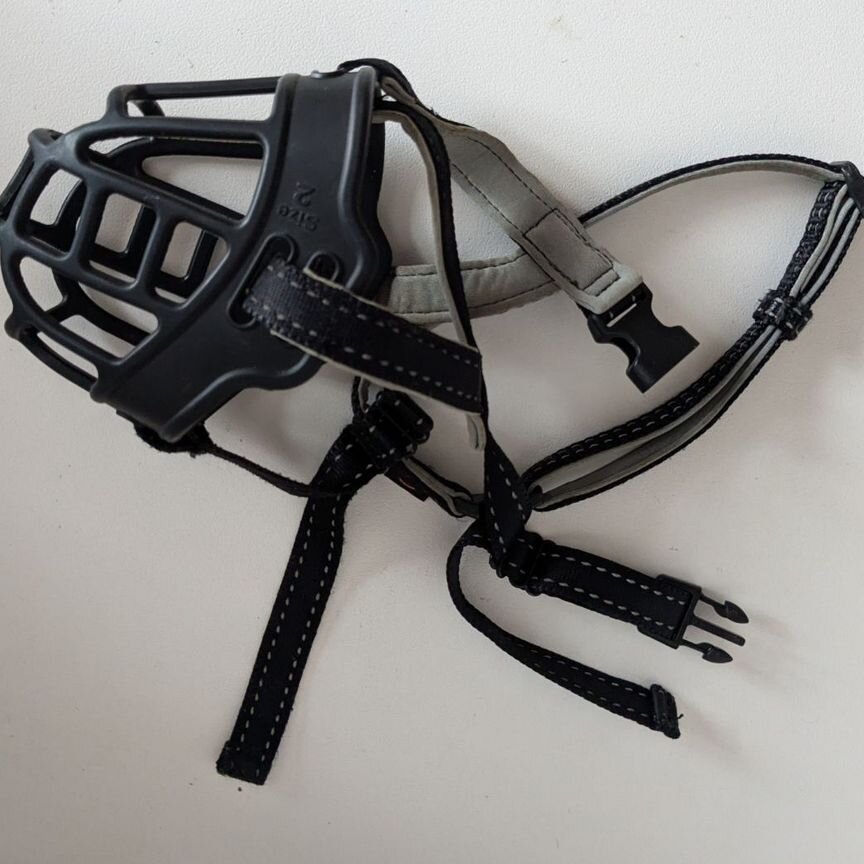 Намордник trixie силиконовый для сред собак