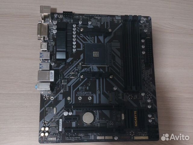 Материнская плата gigabyte b450m ds3h купить в Череповце | Электроника ...