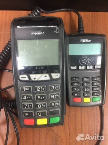 Терминал Ingenico ICT220 купить в Москве | Готовый бизнес и оборудование | Авито