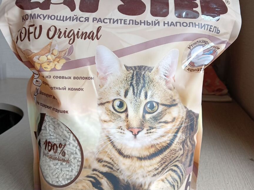 Наполнитель CAT step Tofu Original