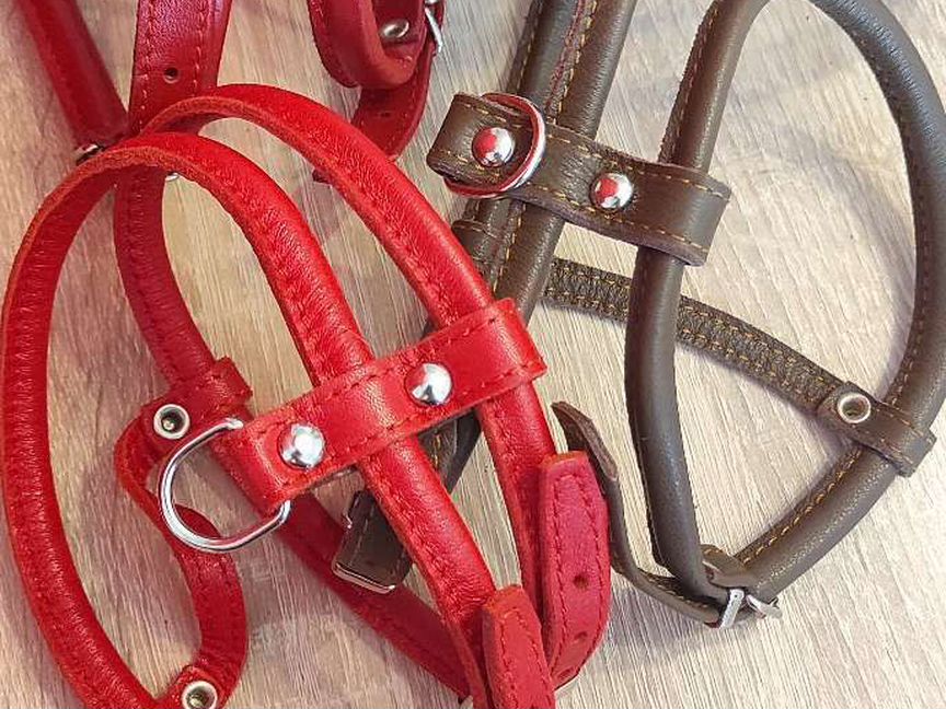 Шлейка круглая для длинношерстных собак