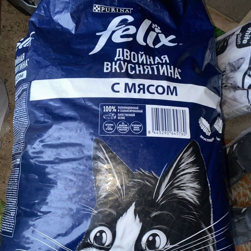 Корм для кошек феликс 10кг