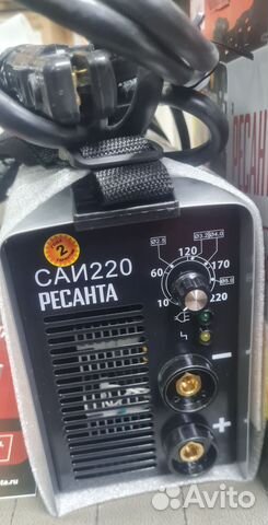 Новый сварочный аппарат Ресанта саи 220А оригинал купить в Москве ...
