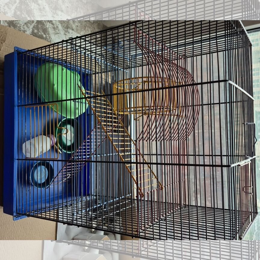 Клетка для хомяка 50х35х25