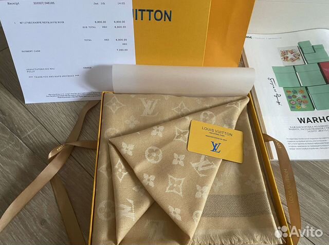 Шарф Луи Виттон, Louis Vuitton купить в Москве | Личные вещи | Авито