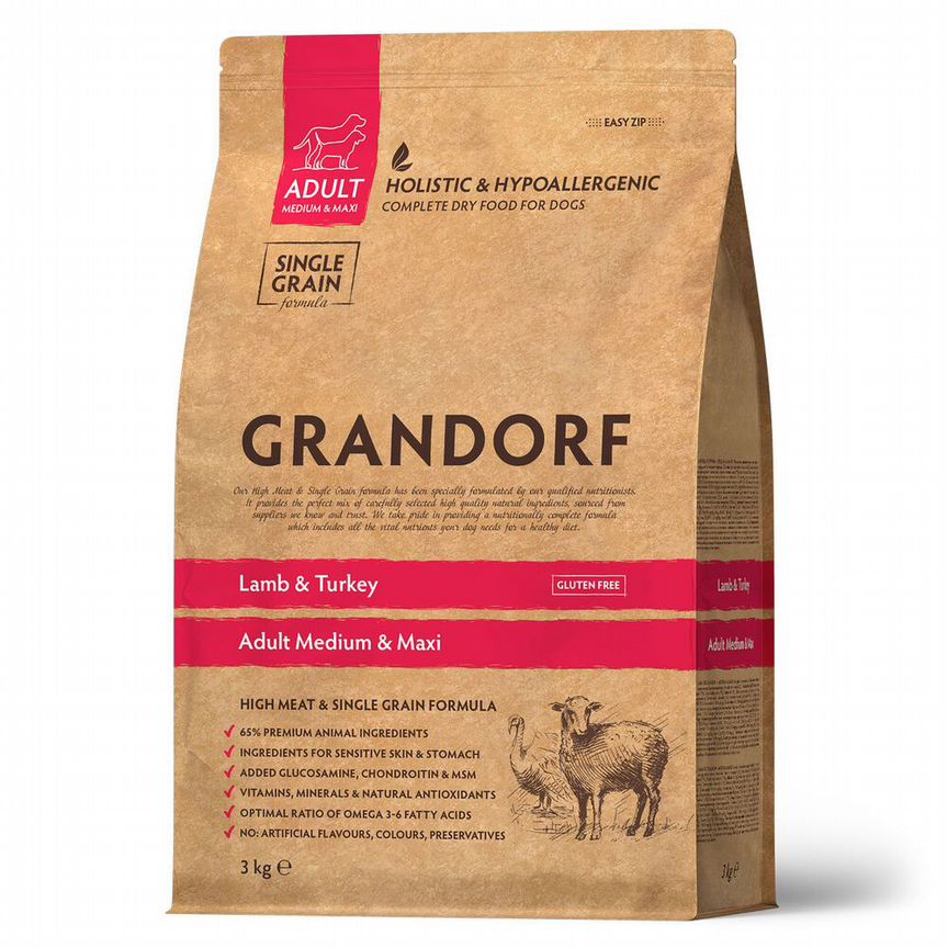 Корм для собак, сухой "Grandorf"