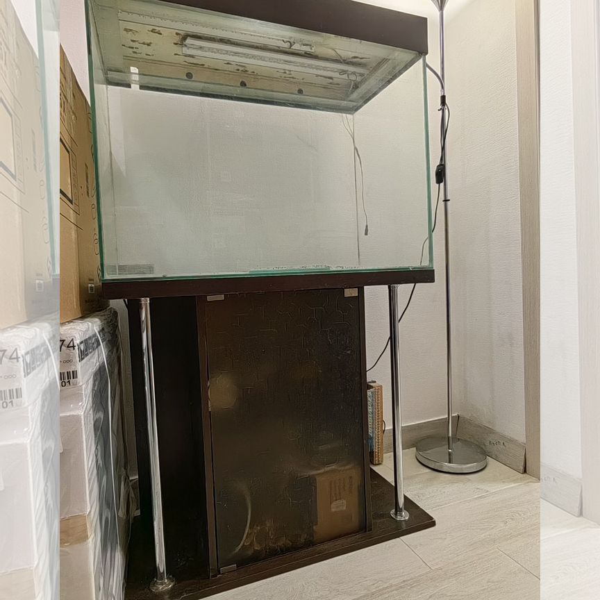 Аквариум с тумбой 190 литров