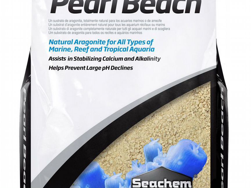 Грунт Seachem Pearl Beach 10кг