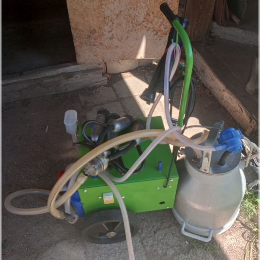 Доильный аппарат для коров мотор новый бачок бу