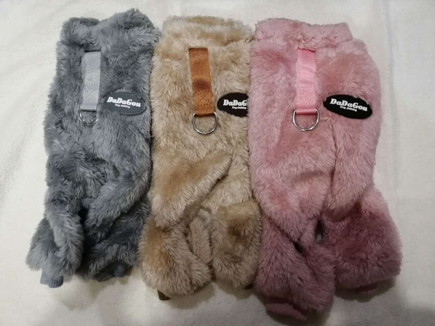 Комбенизон флисовый для собаки (разные размеры)