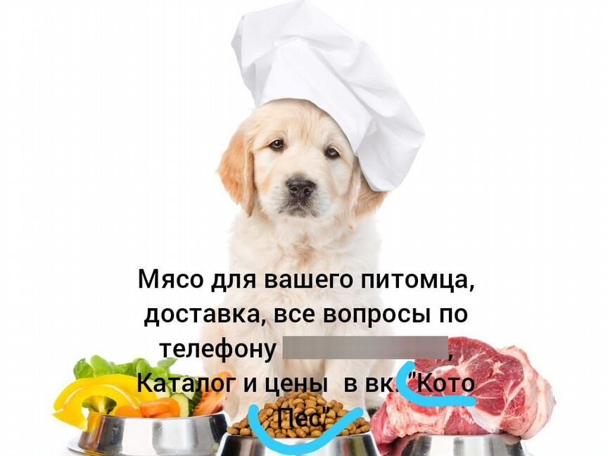 Мясо для вашего питомца