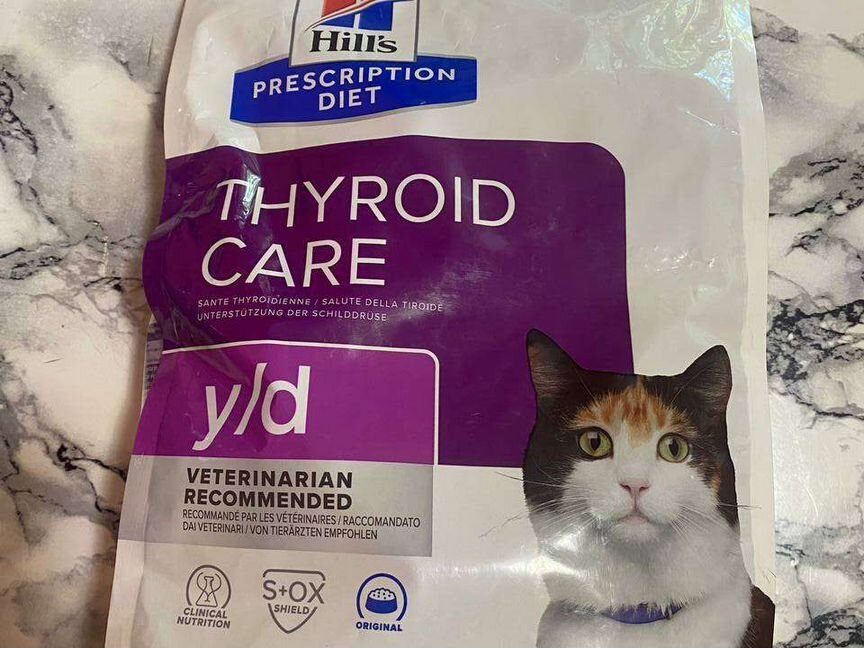 Корм для кошек Hill's Prescription Diet y/d 1,5 кг