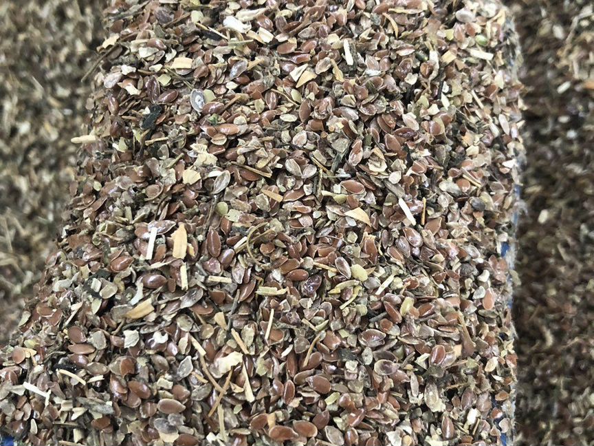 Отходы льна