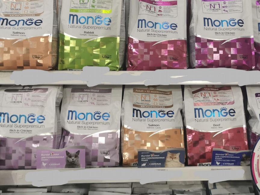 Корм Монж Monge для кошек