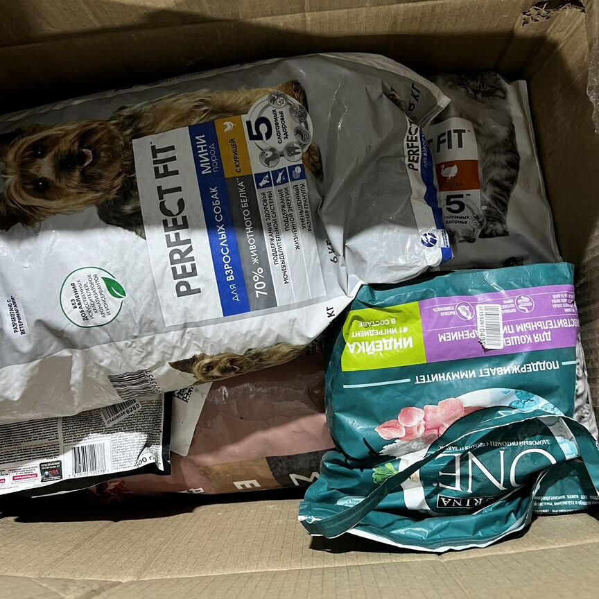 Корм для кошек и собак