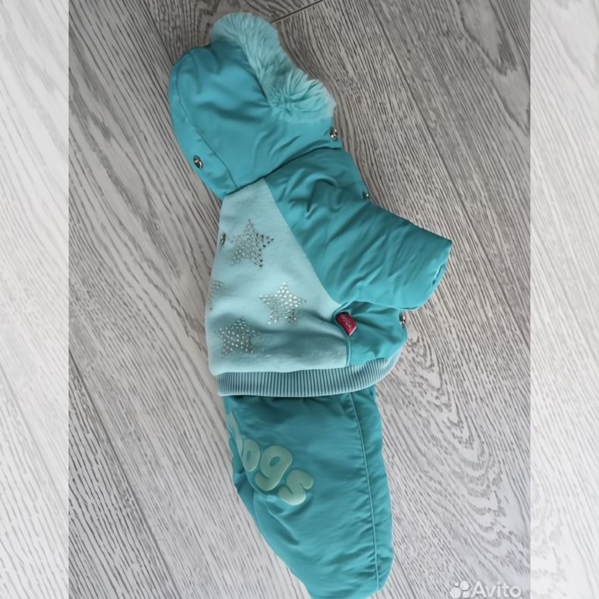 Зимний комбинезон для собак мелких пород