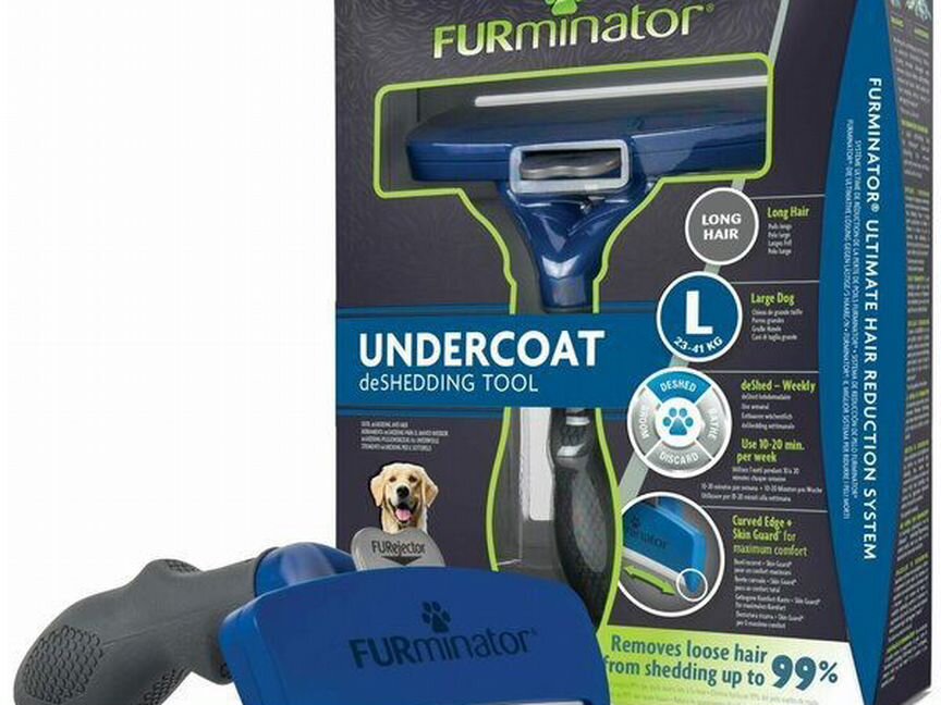 Фурминатор Furminator L для крупных собак