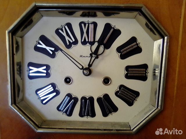 Часы Янтарь с боем СССР Римские Цифры купить в Новосибирске Хобби и отдых Авито