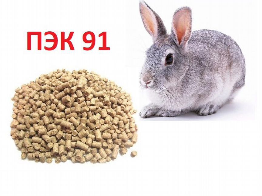 Корм для взрослых кроликов
