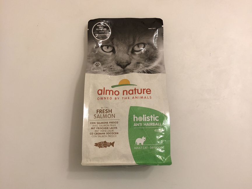 Корм для кошек almo nature anti hairball