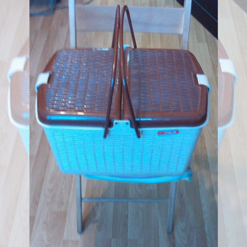 Корзина-переноска квадратная Для кошек и собак